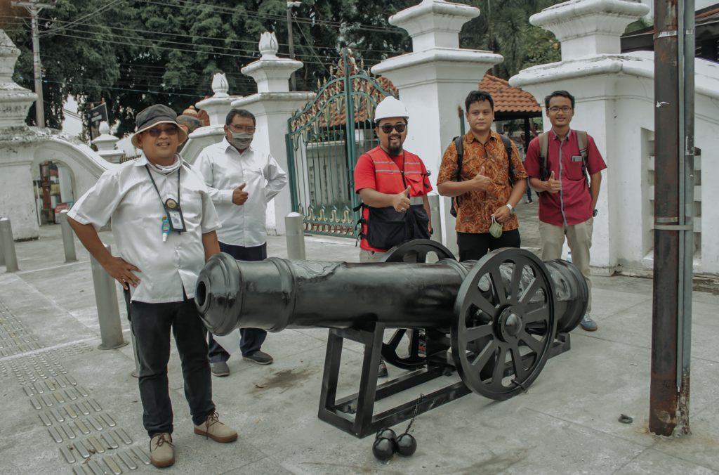 Replika Meriam di Museum Sonobudoyo Jogja - Putra Sari Logam