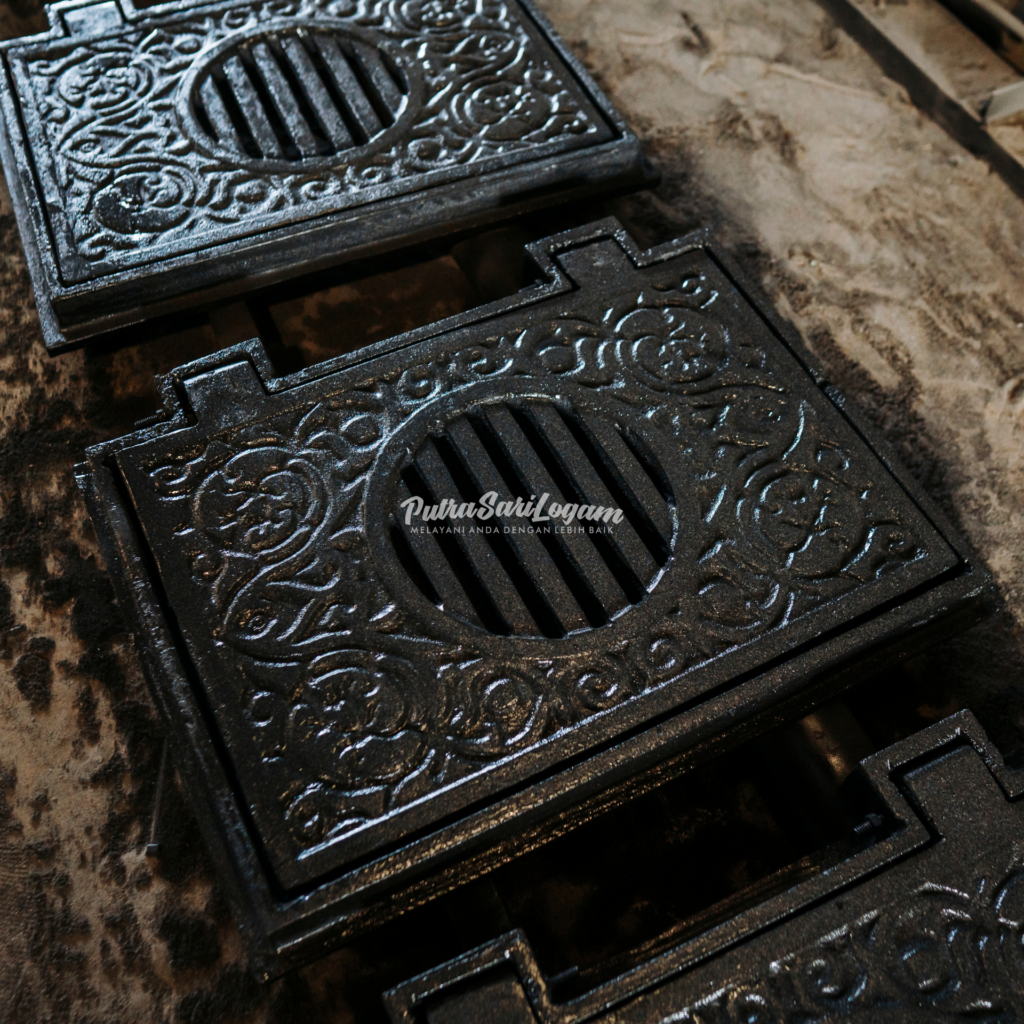 Grill Drainase Untuk Pasar Wates Kediri - Putra Sari Logam